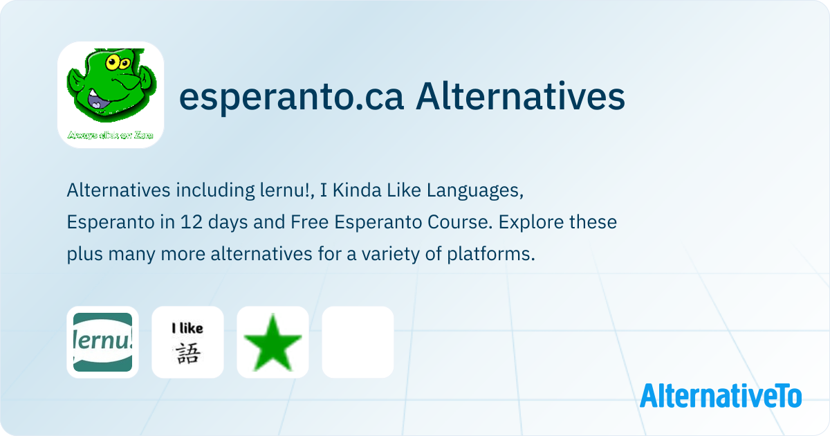 esperanto.ca Alternatives - Explore Similar Sites & Apps | AlternativeTo