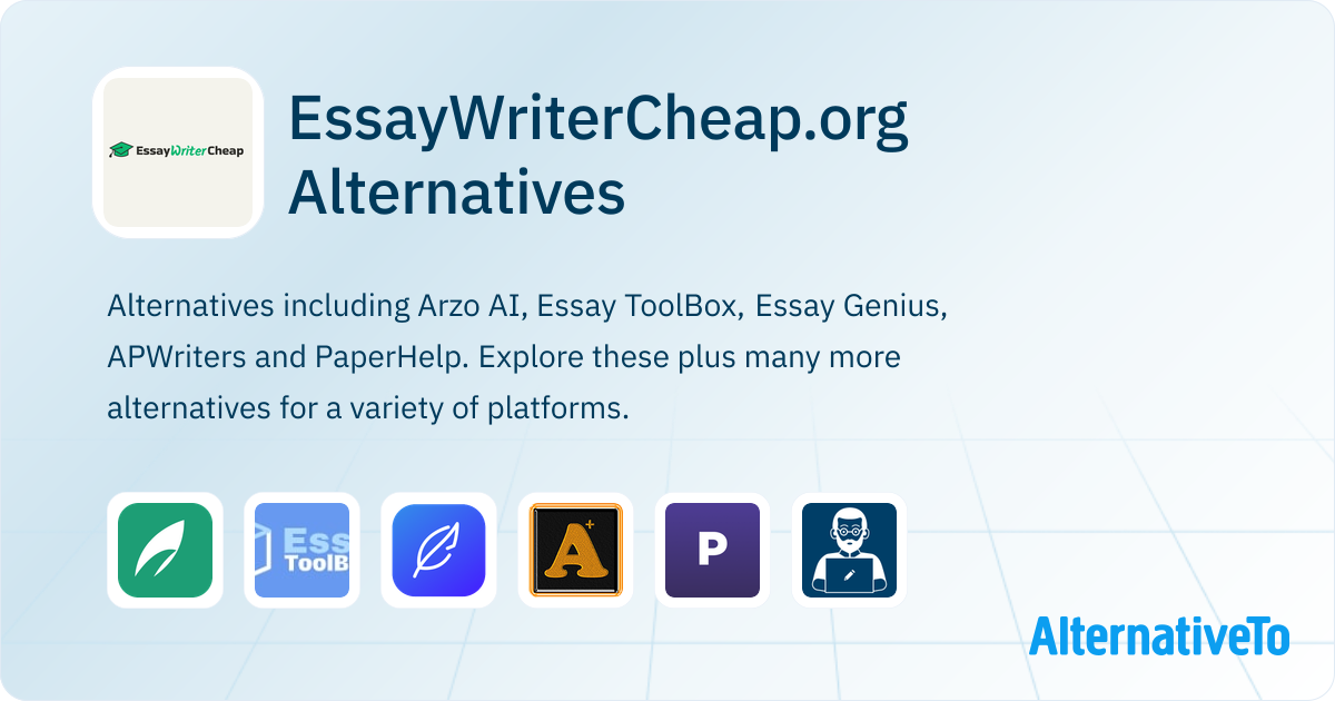EssayWriterCheap.org Alternatives - Explore Similar Apps & Services ...