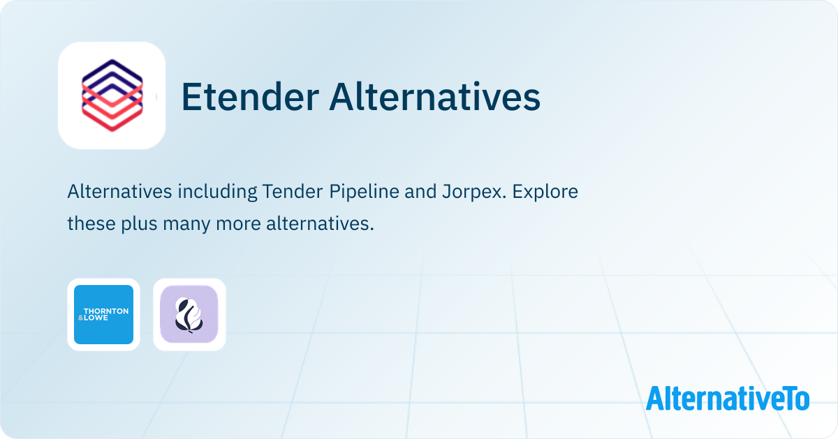 Etender Alternatives - Explore Similar Sites & Apps | AlternativeTo