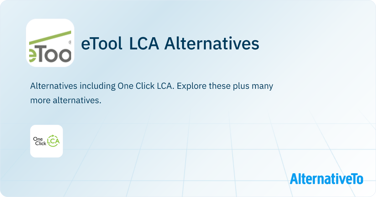 eTool LCA Alternatives - Explore Similar Apps & Services | AlternativeTo