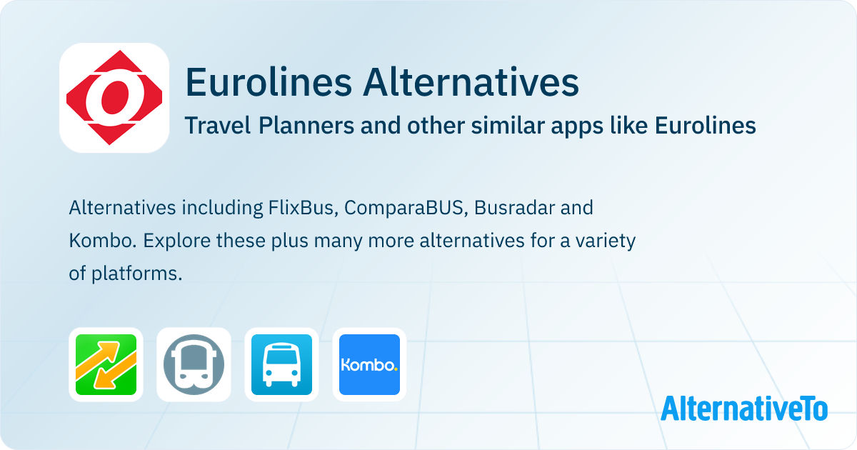 Eurolines Alternatives: Top 4 Travel Planners & Similar Apps ...