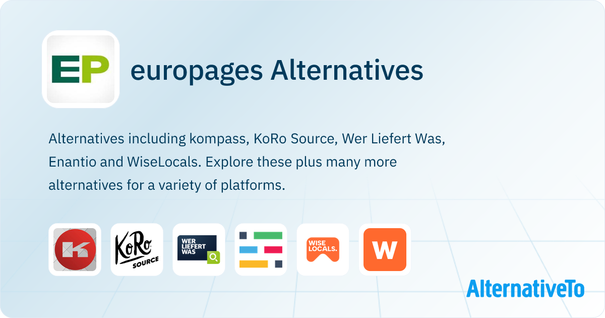 europages Alternatives - Explore Similar Sites & Apps | AlternativeTo