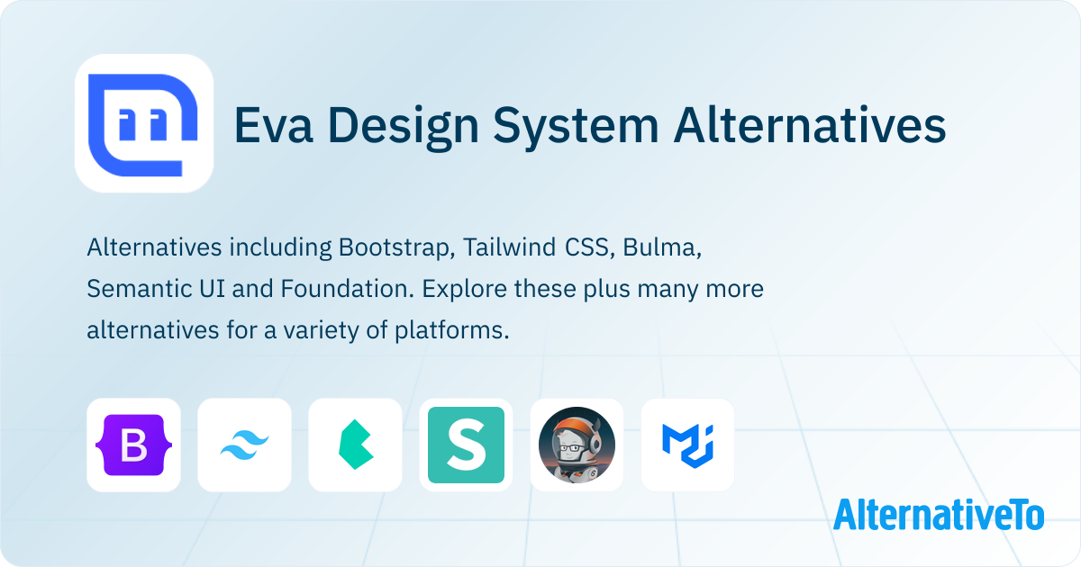 Eva Design System Alternatives - Explore Similar Sites & Apps ...