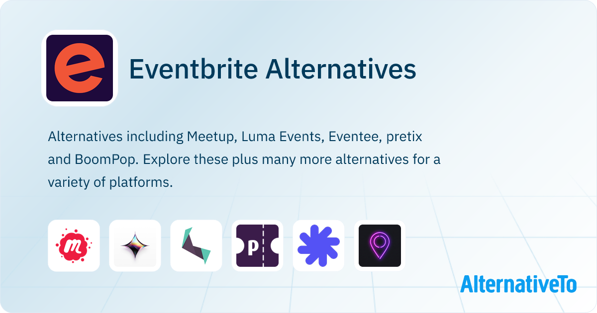 Eventbrite Alternatives - Explore Similar Apps & Services | AlternativeTo