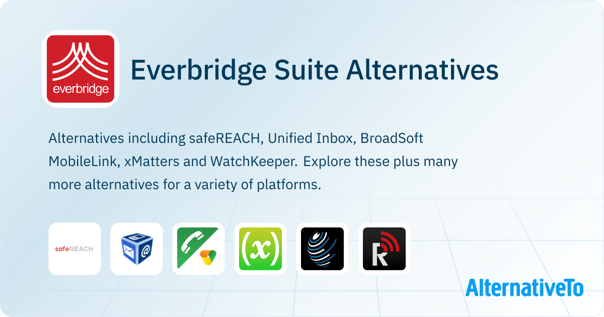 Everbridge Suite Alternatives - Explore Similar Apps & Services ...