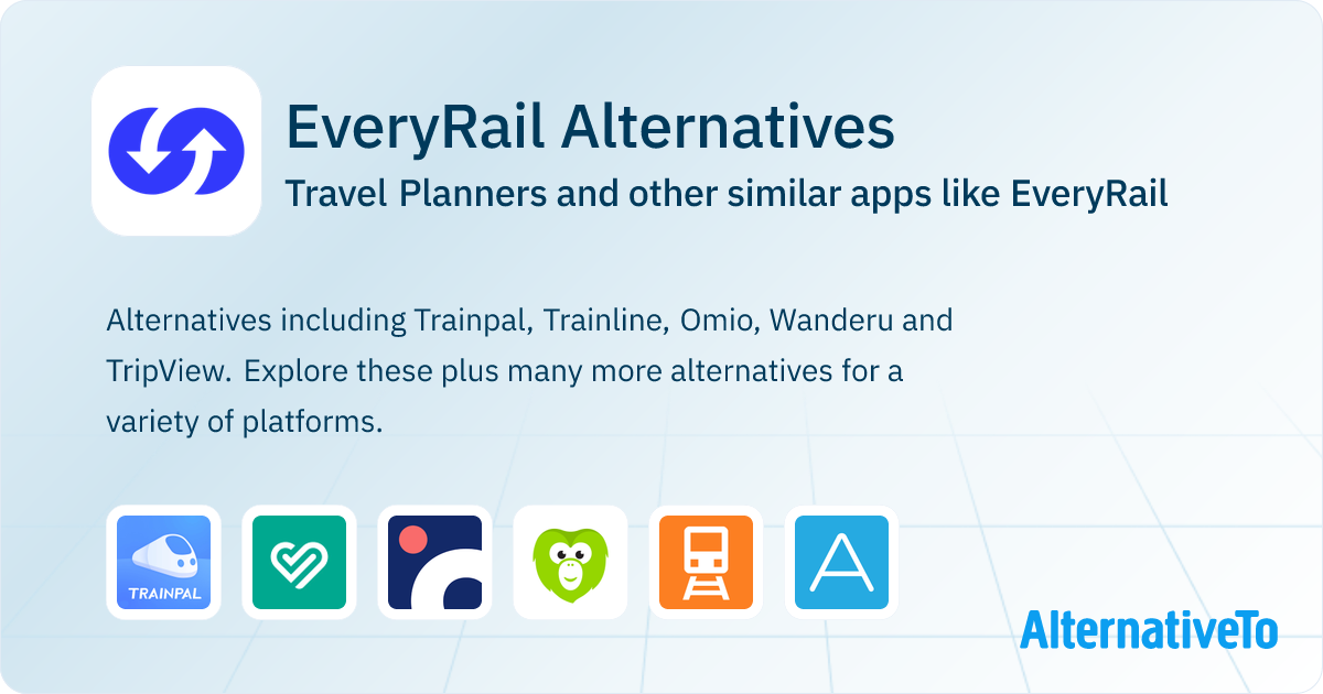 EveryRail Alternatives: Top 8 Travel Planners & Similar Websites ...