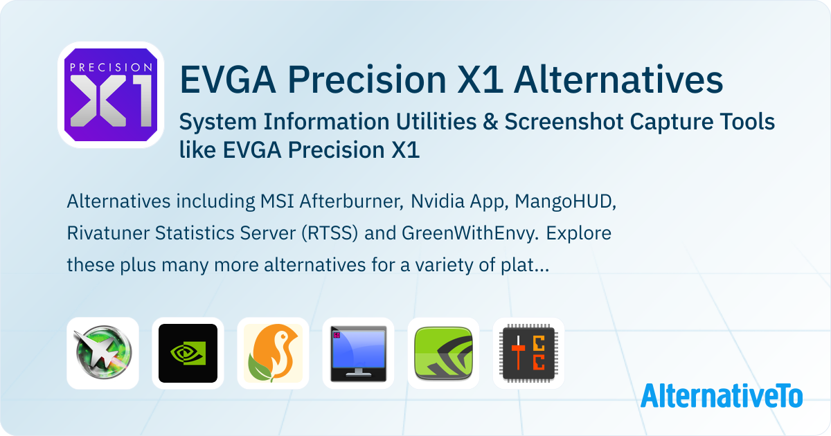 EVGA Precision X1 Alternatives: Top 16 System Information Utilities ...