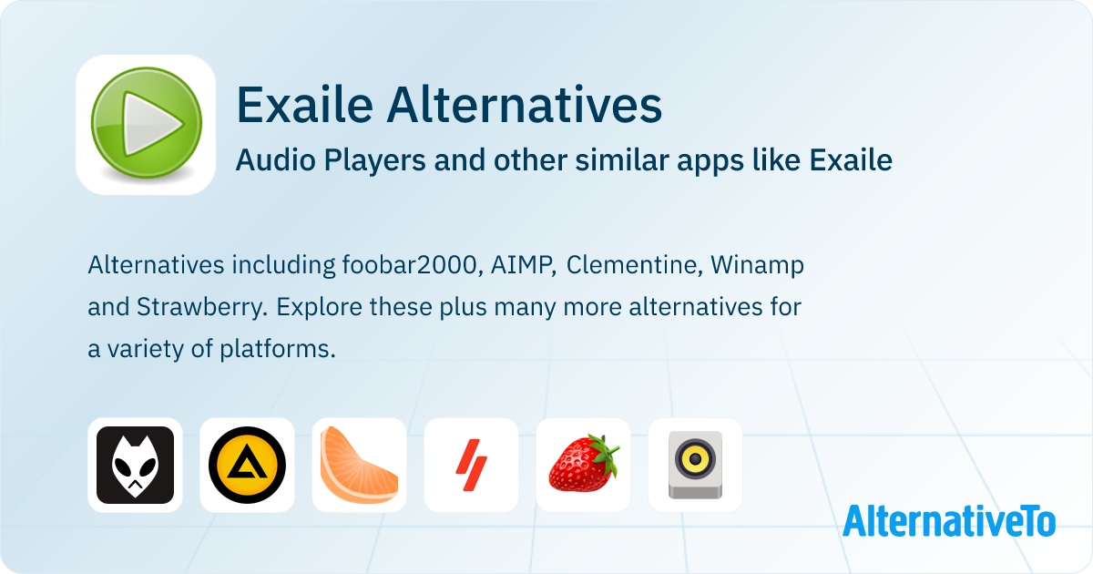Exaile Alternatives: Top 12 Audio Players & Similar Apps | AlternativeTo