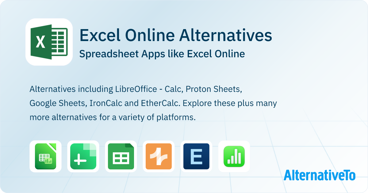 Excel Online Alternatives: Top 12 Spreadsheet & Similar Apps ...