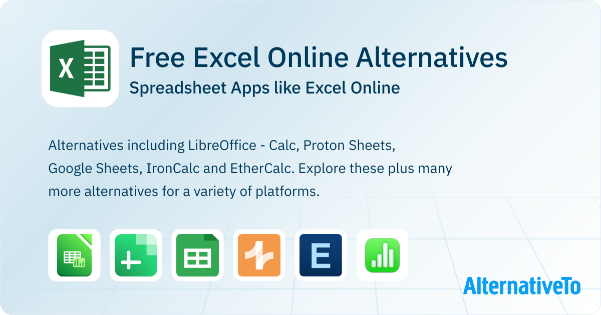 Free Excel Online Alternatives: Top 12 Spreadsheet & Similar Apps ...