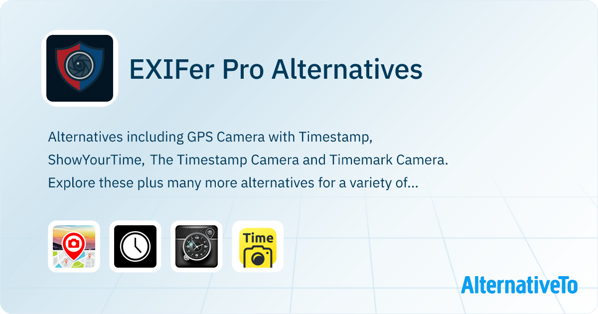 EXIFer Pro Alternatives and Similar Apps | AlternativeTo