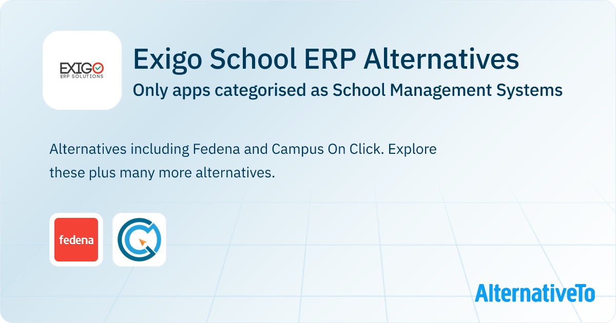 Exigo School ERP Alternatives: Top 2 School Management Systems ...