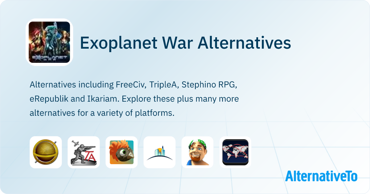Exoplanet War Alternatives - Explore Similar Games | AlternativeTo