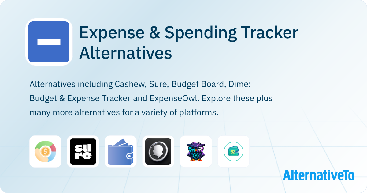 Expense & Spending Tracker Alternatives and Similar Apps | AlternativeTo