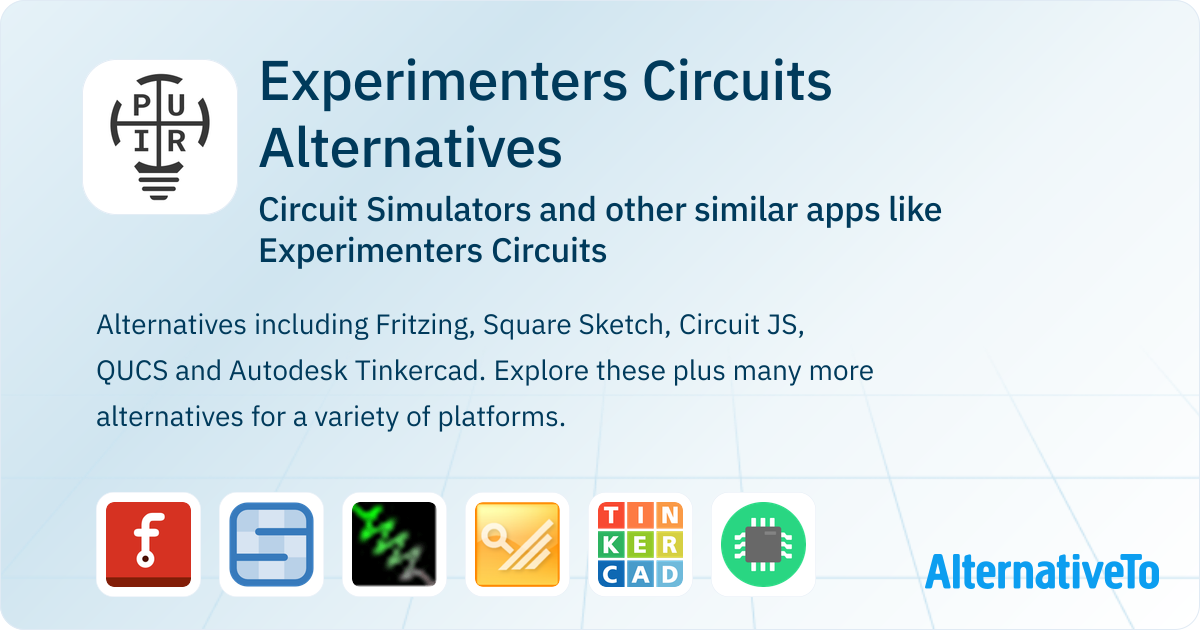 Experimenters Circuits Alternatives: Top 12 Circuit Simulators ...