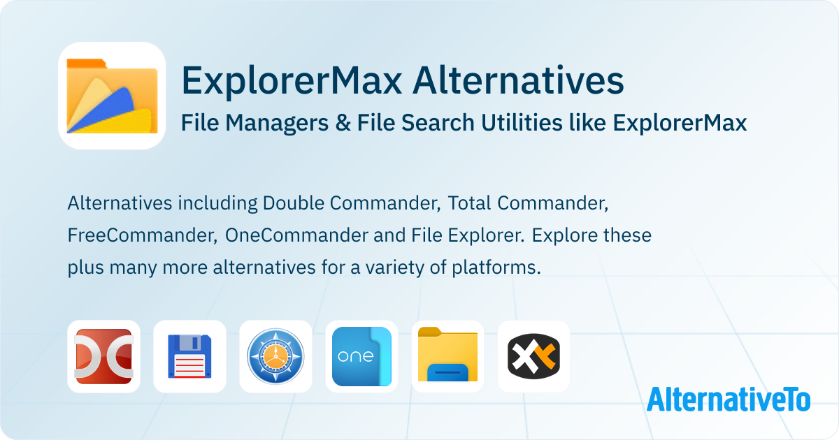 ExplorerMax Alternatives: Top 10 File Managers | AlternativeTo