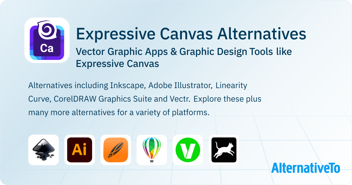 Expressive Canvas Alternatives: Top 10 Vector Graphic Apps | AlternativeTo
