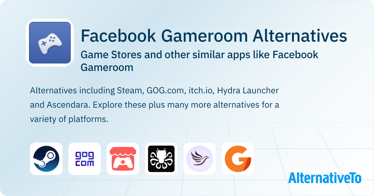 Facebook Gameroom Alternatives: Similar Game Stores 2025 | AlternativeTo