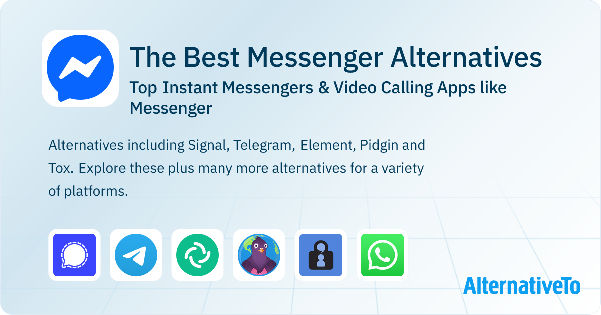 Best Messenger Alternatives: Top Instant Messengers in 2025 | AlternativeTo