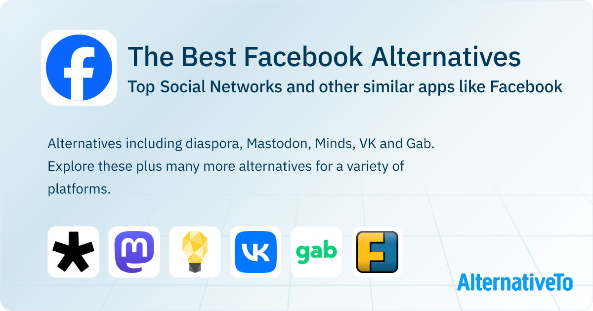 Facebook Alternatives: Top 18 Social Networks from the EU | AlternativeTo