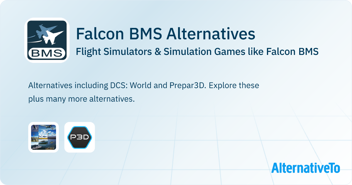 Falcon BMS Alternatives: Top 2 Flight Simulators | AlternativeTo