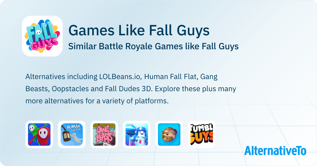 Games Like Fall Guys: Similar Battle Royale Games 2025 | AlternativeTo