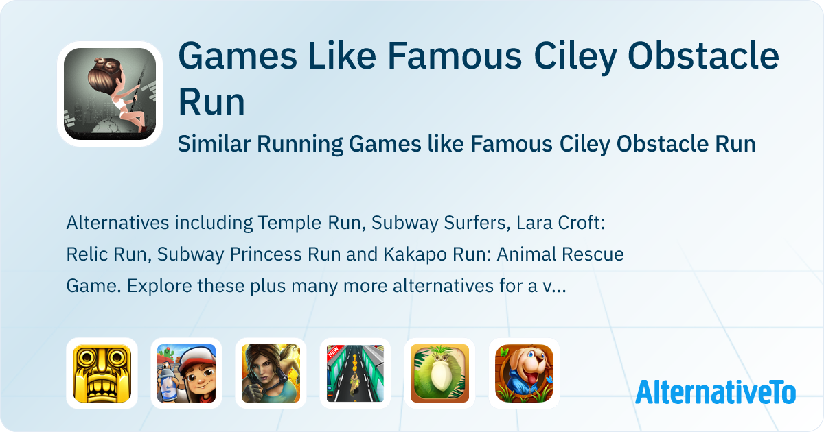 Games Like Famous Ciley Obstacle Run: Similar Running Games 2025 ...