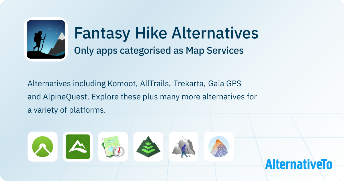 Fantasy Hike Alternatives: Top 7 Map Services | AlternativeTo