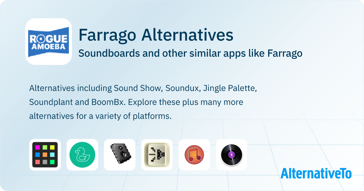 Farrago Alternatives: Top 17 Soundboards & Similar Apps | AlternativeTo