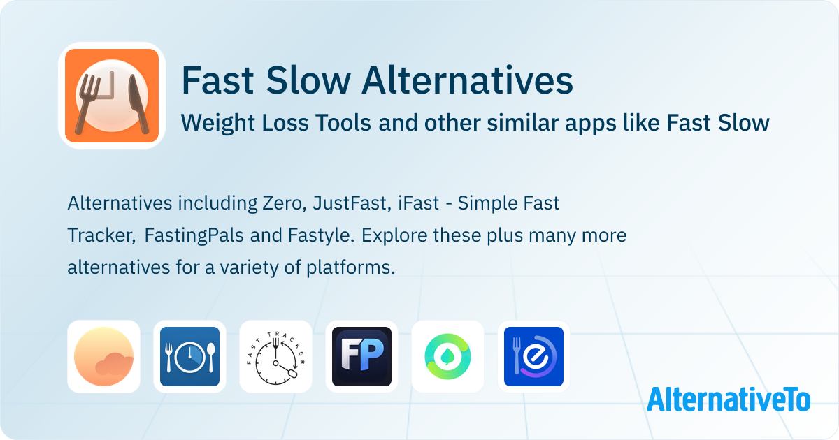 Fast Slow Alternatives: Top 10 Weight Loss Tools & Similar Apps ...