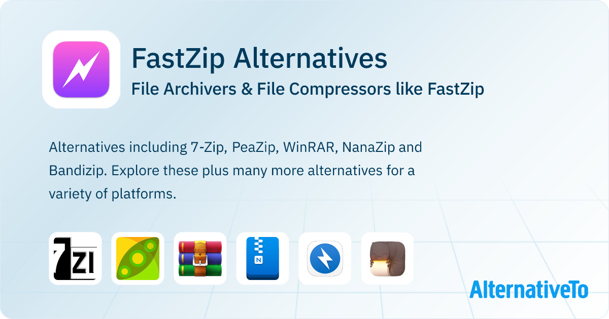FastZip Alternatives: File Archivers & File Compressors - Page 6 ...