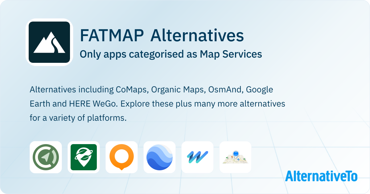 FATMAP Alternatives: Top 12 Map Services | AlternativeTo