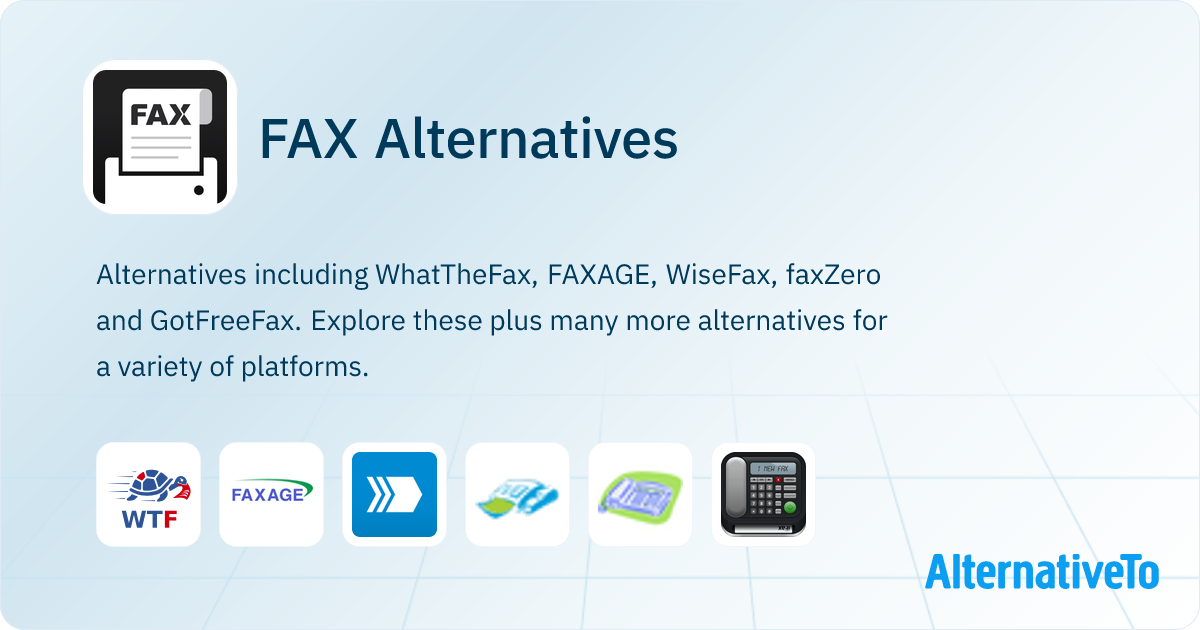 FAX Alternatives and Similar Apps | AlternativeTo