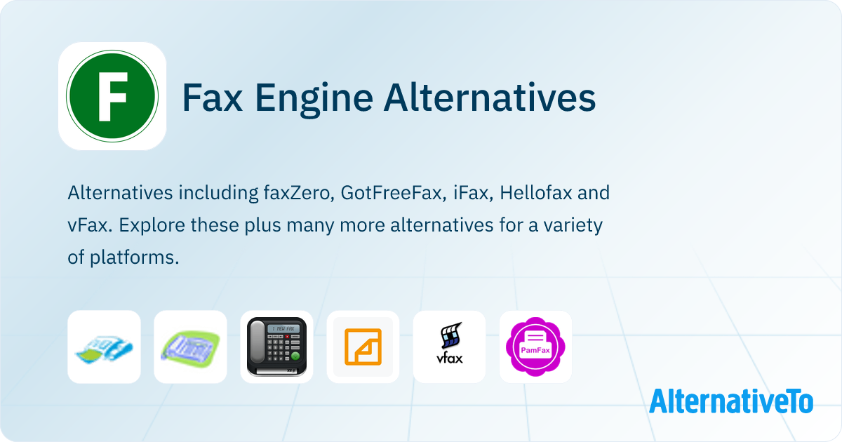 Fax Engine Alternatives - Explore Similar Software | AlternativeTo