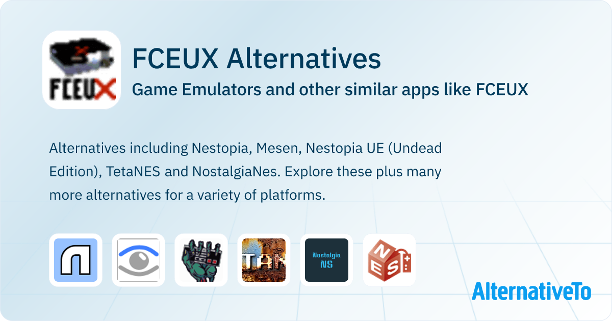 FCEUX Alternatives: Top 14 Game Emulators & Similar Apps | AlternativeTo