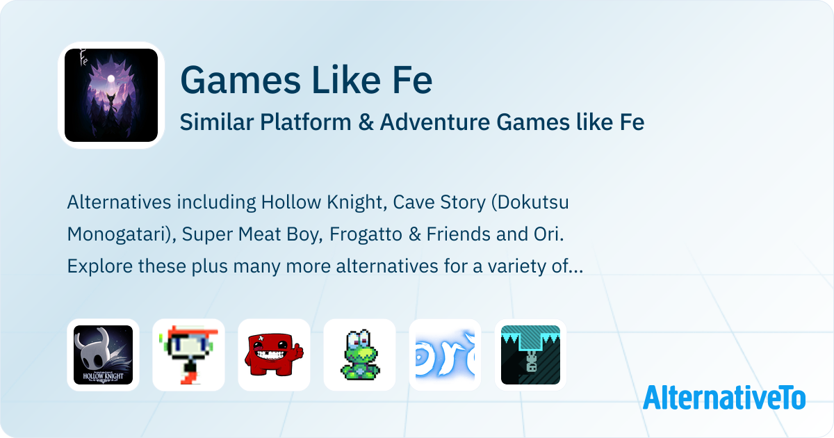 Games Like Fe: Similar Platform & Adventure Games | AlternativeTo