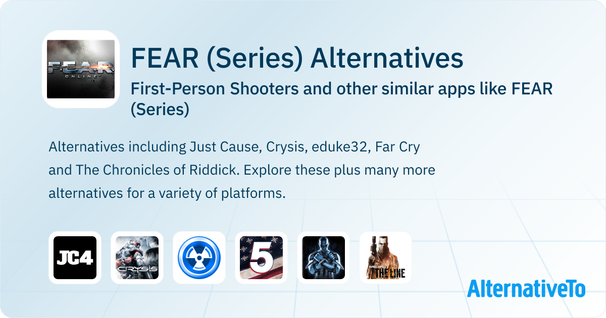 FEAR (Series) Alternatives: Top 7 First-Person Shooters & Similar Games ...