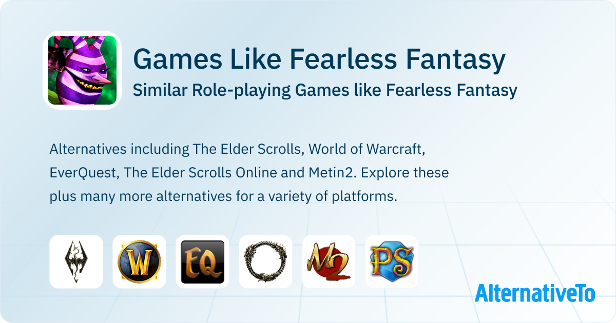 Games Like Fearless Fantasy: Similar Role-playing Games | AlternativeTo