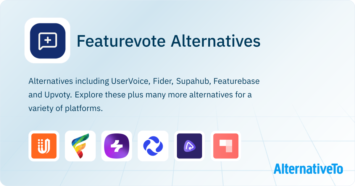 Featurevote Alternatives - Explore Similar Sites & Apps | AlternativeTo