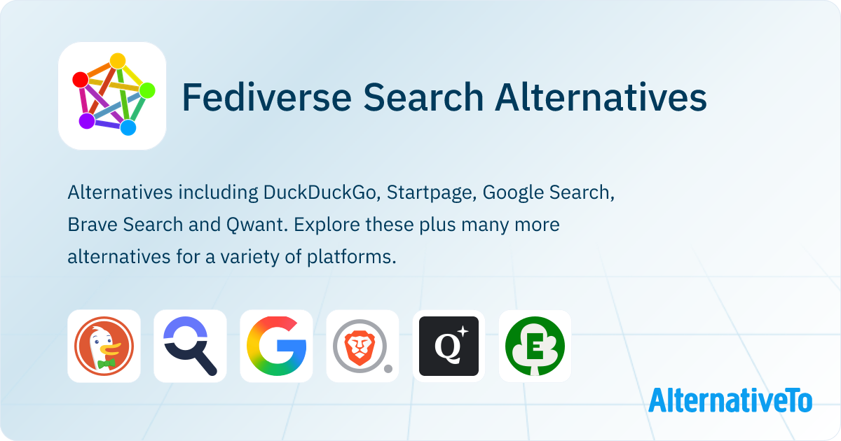 Fediverse Search Alternatives - Explore Similar Sites & Apps ...