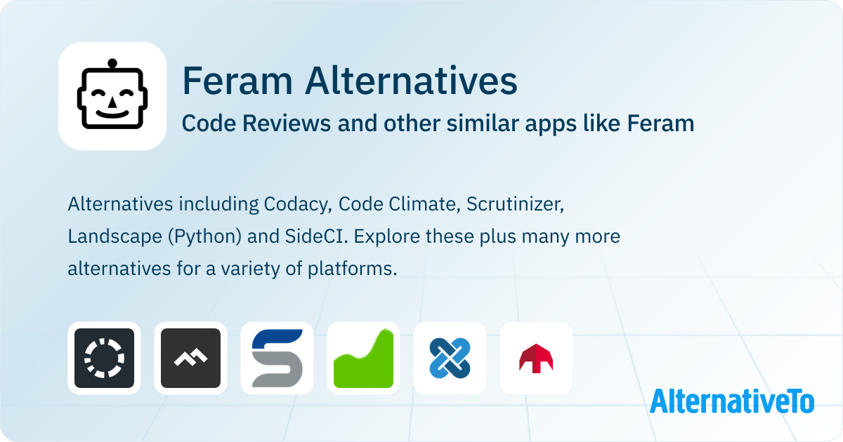 Feram Alternatives: Top 6 Code Reviews & Similar Apps | AlternativeTo