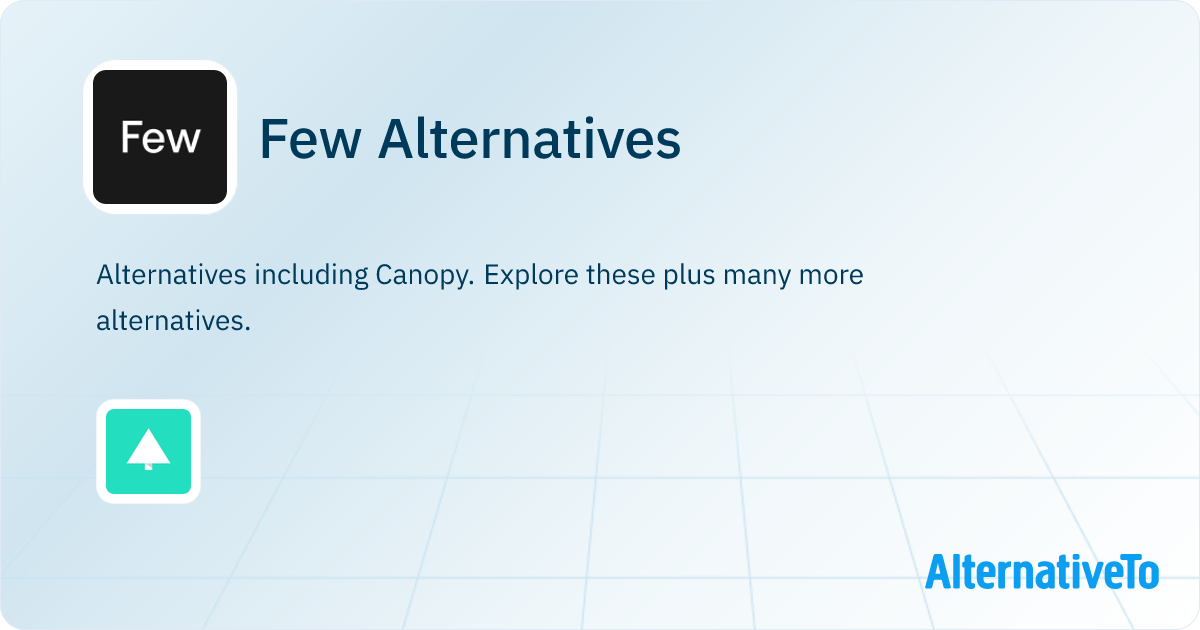 Few Alternatives - Explore Similar Sites & Apps | AlternativeTo