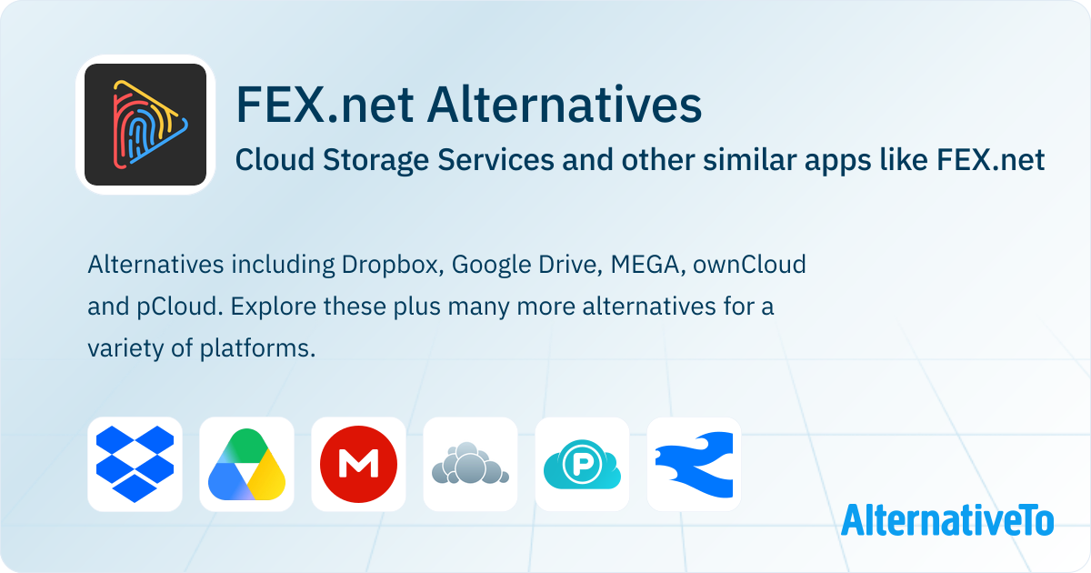 FEX.net Alternatives: Top 13 Cloud Storage Services & Similar Apps ...