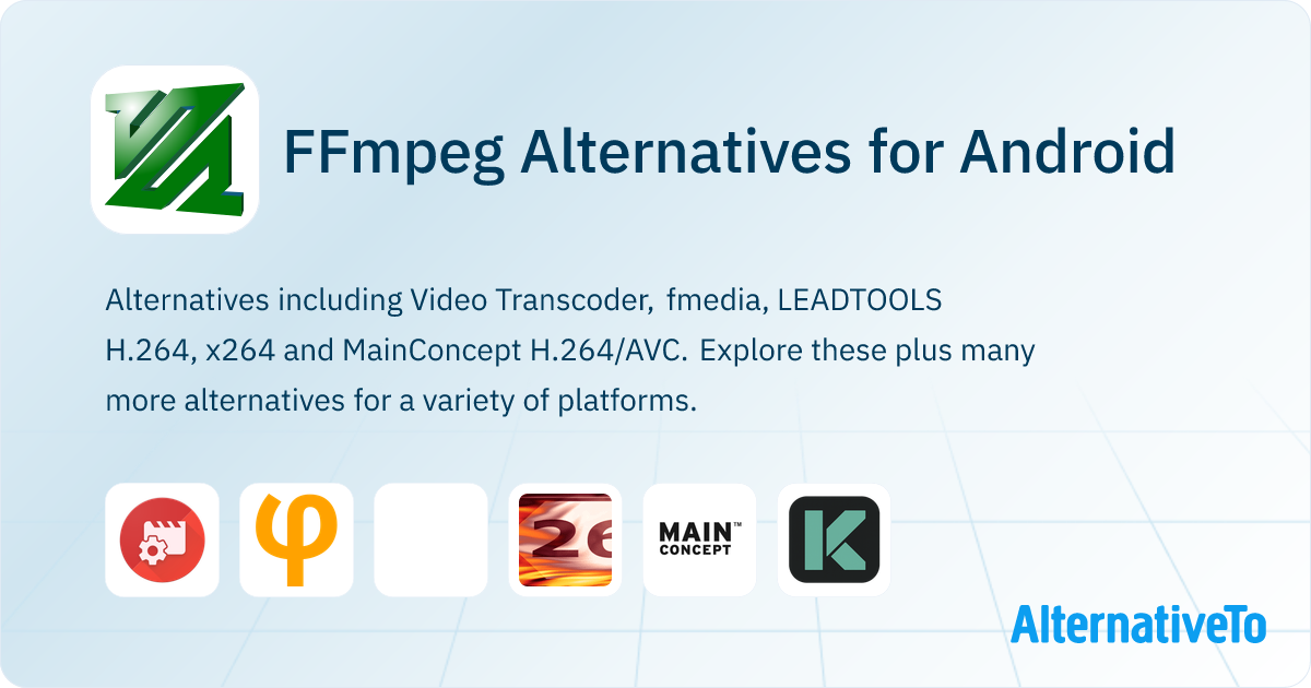 FFmpeg Alternatives for Android: Top 6 Audio & Video Converters ...