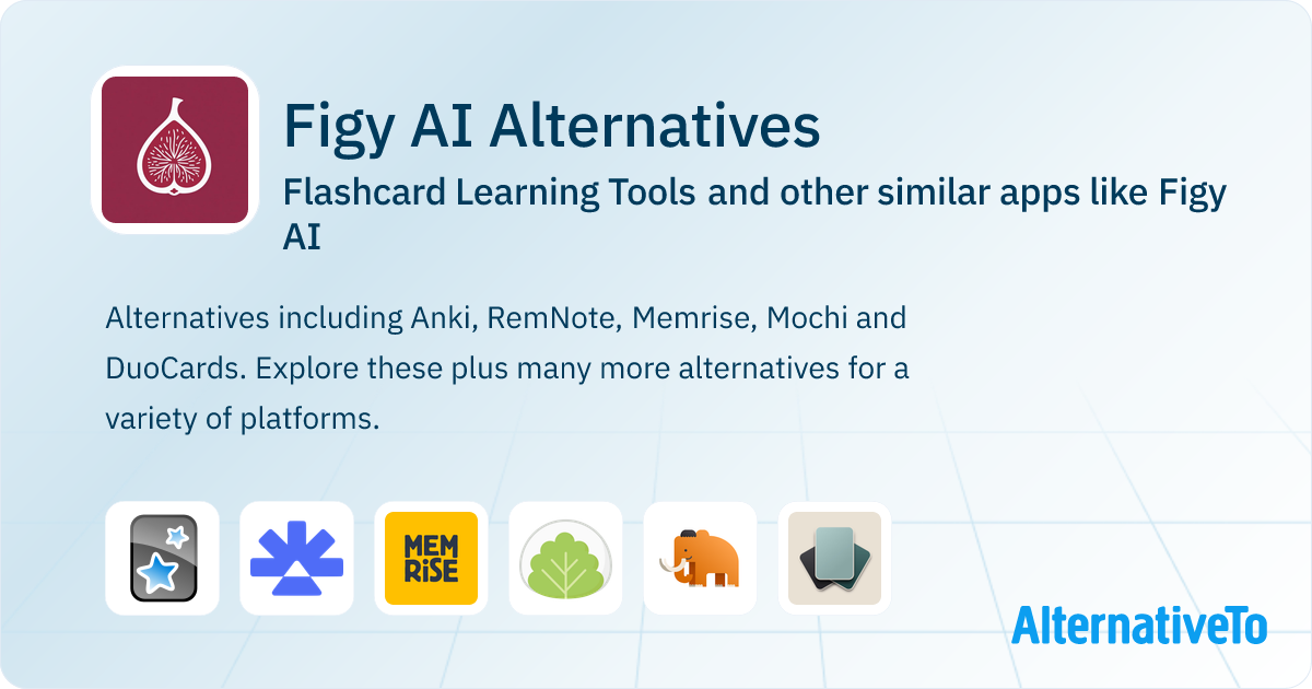 Figy AI Alternatives: Top 7 Flashcard Learning Tools & Similar Websites ...