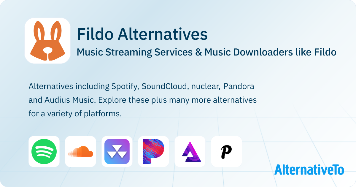 Fildo Alternatives: Top 12 Music Streaming Services | AlternativeTo