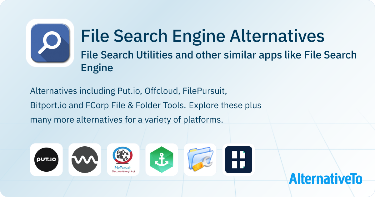 File Search Engine Alternatives: Top 6 File Search Utilities & Similar ...