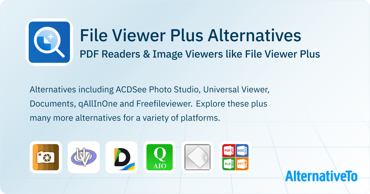 File Viewer Plus Alternatives: Top 13 PDF Readers | AlternativeTo