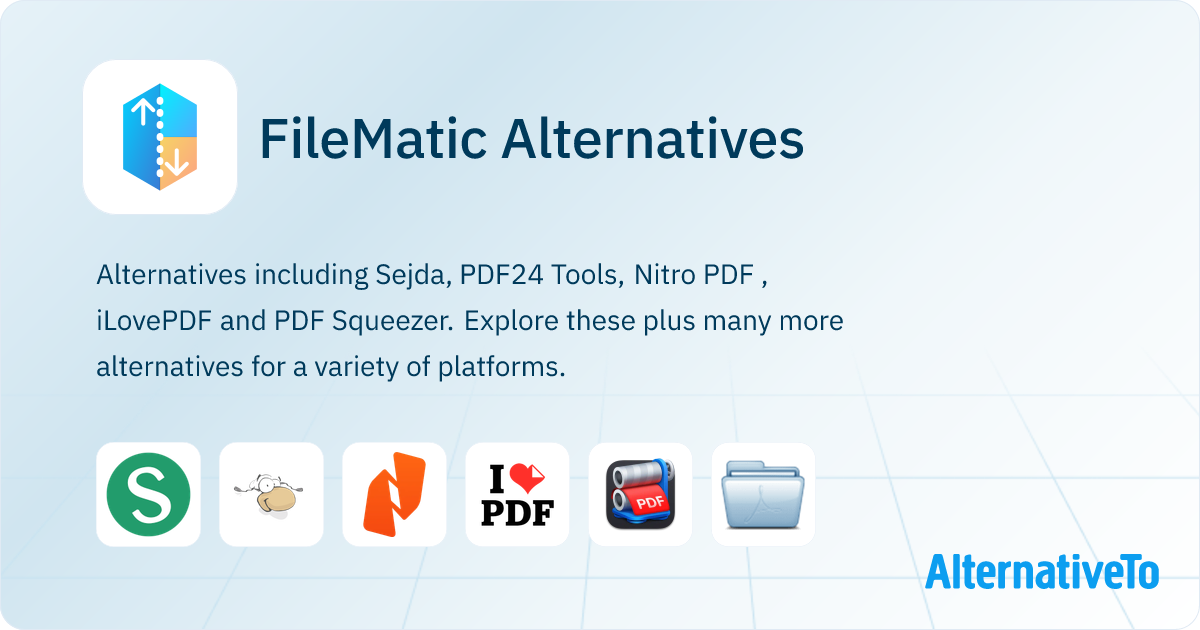 FileMatic Alternatives - Explore Similar Software | AlternativeTo