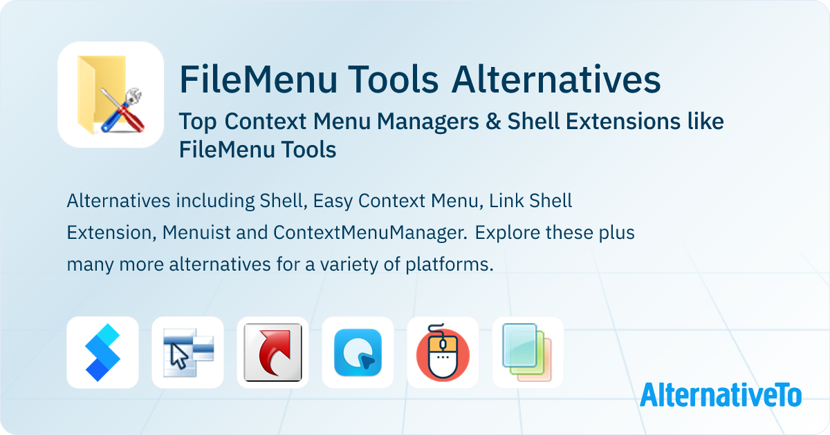Great FileMenu Tools Alternatives: Top Context Menu Managers in 2026 ...